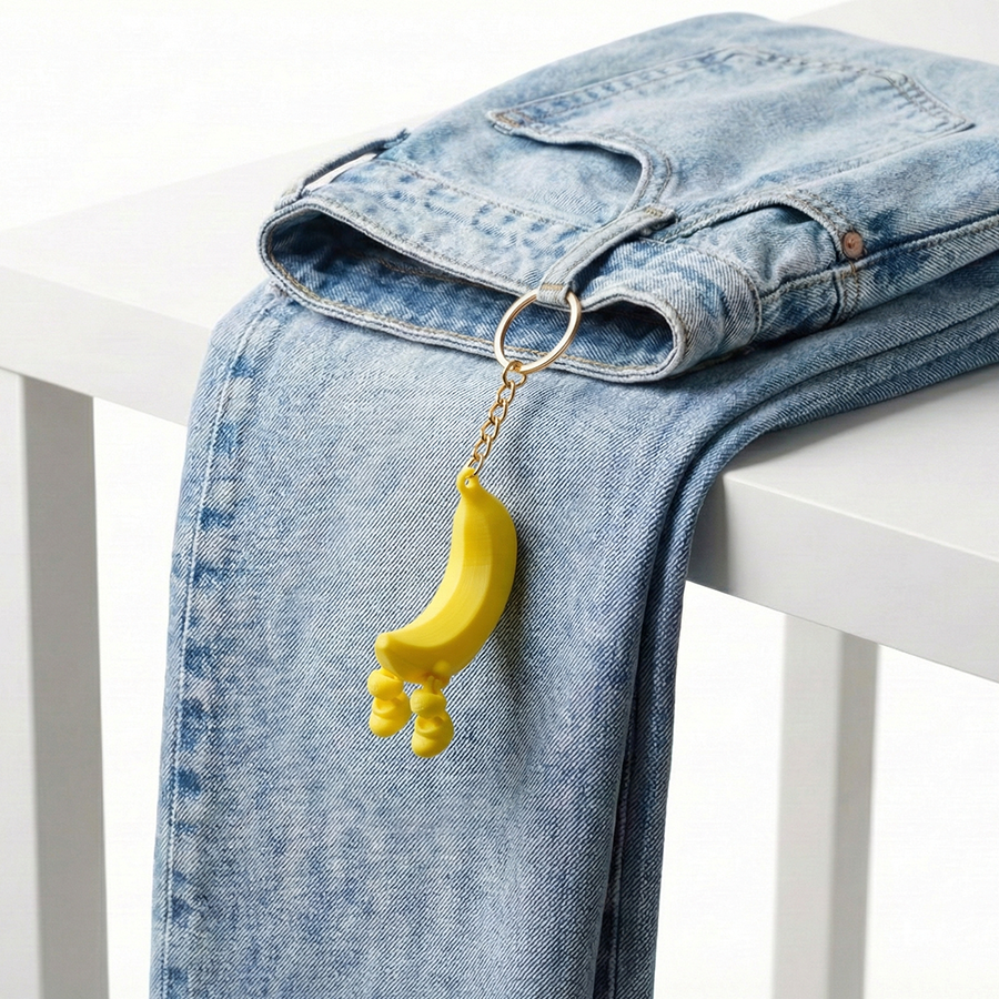 Banana Keychain – Big Plate Chicken